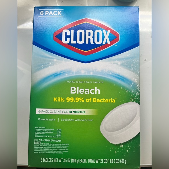 Clorox | Other | Clorox Ultra Clean Toilet Bowl Cleaner Tablets W ...